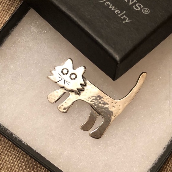 Silpada | Jewelry | Vintage Silpada Sterling Silver Cat Pinbrooch I59 ...